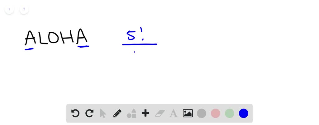 Solved A How Many Distinct Permutations Are There Of The Characters In