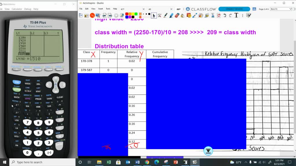 ⏩SOLVED:You work in the admissions department for a college and are ...