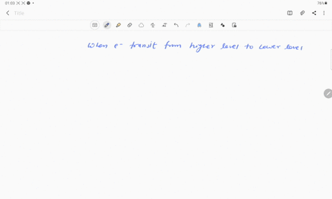 SOLVED:The wavelength of a spectral line obtained by an electronic ...