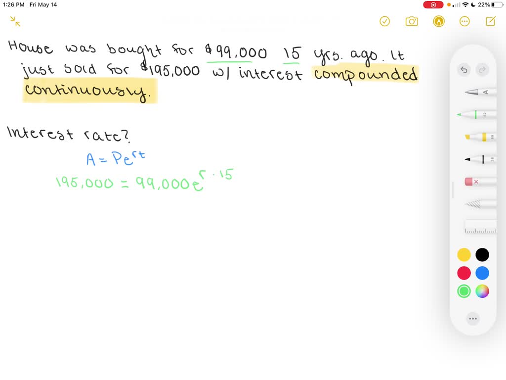 SOLVED A Family Paid 99 000 Cash For A House Fifteen Years Later