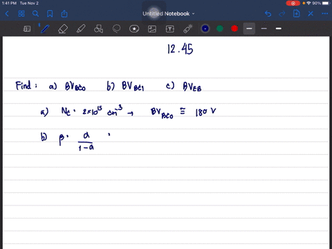 SOLVED:Consider a uniformly doped pnp silicon bipolar transistor with ...