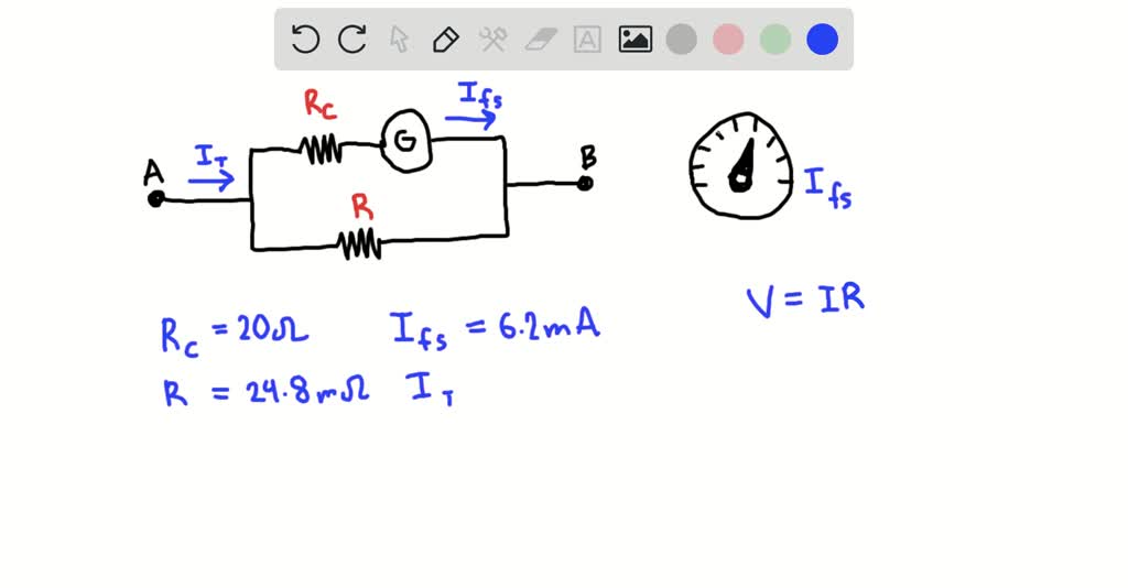 A scale divider with ten turns of wire is connected in series with the ...