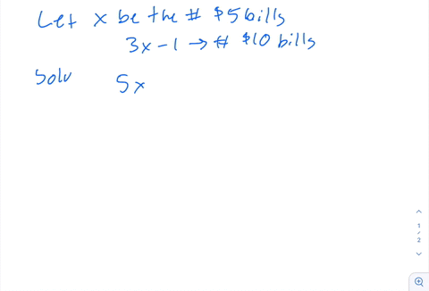 SOLVED:Set up an algebraic equation and then solve. Cathy has to ...