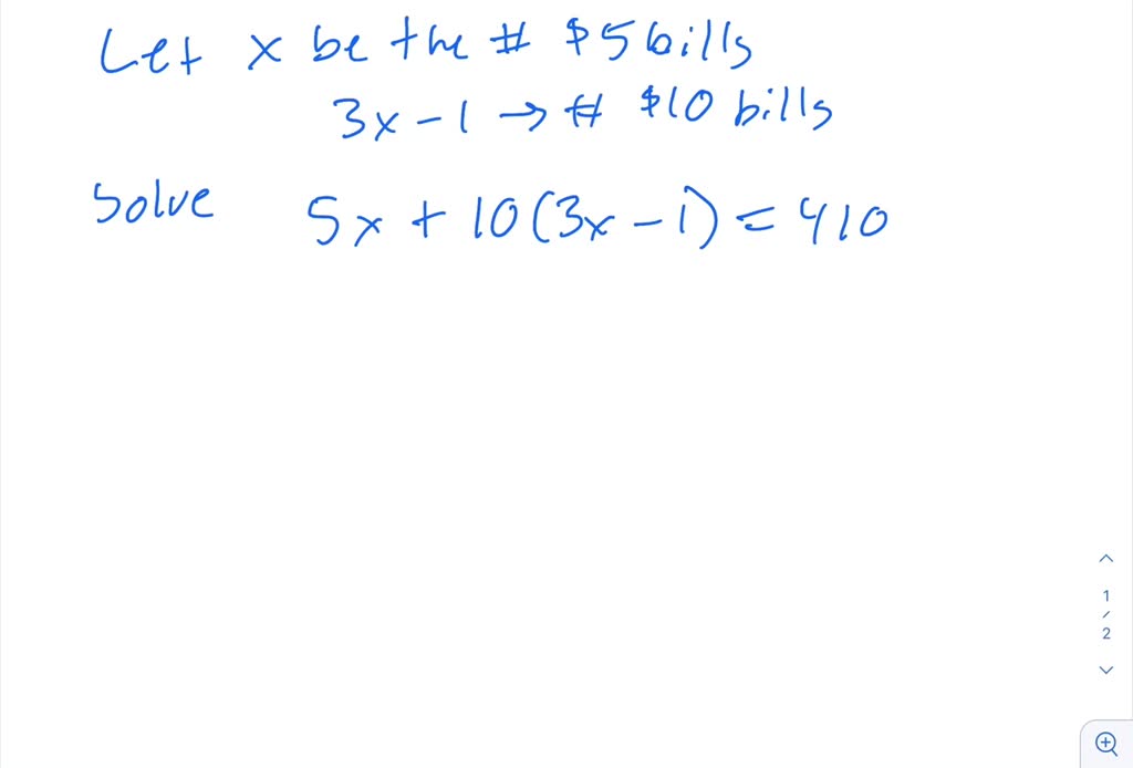 SOLVED:Solve each problem by setting up and solving an appropriate system of equations. A ...