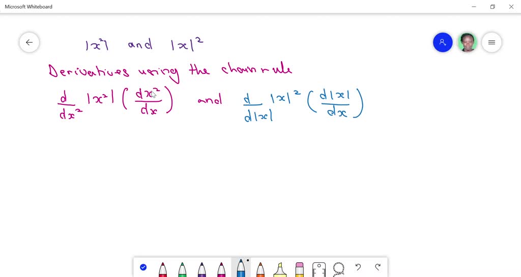 Does the Chain Rule enable you to calculate the derivatives of |x|^2 ...