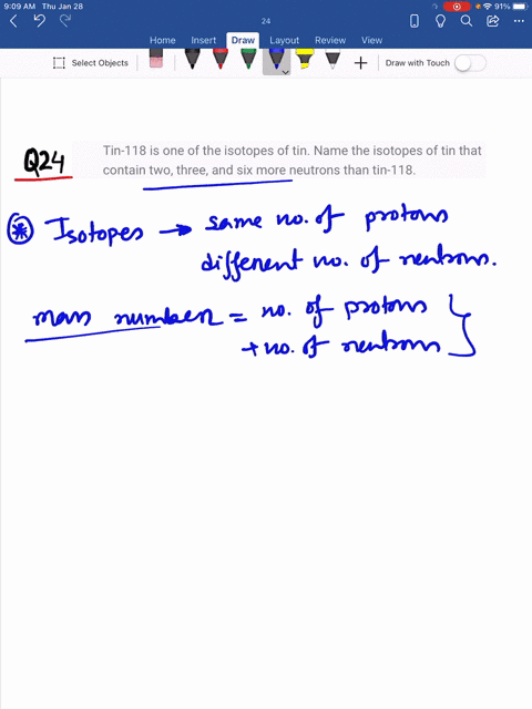 SOLVED:Tin-118 is one of the isotopes of tin. Name the isotopes of tin ...
