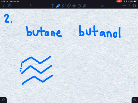 SOLVED:Order the following compounds by increasing boiling point ...