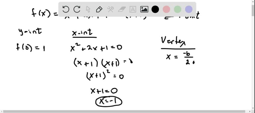 SOLVED:(a) graph each quadratic function by determining whether its ... SOLVED:(a) graph each quadratic function by determining whether its ...