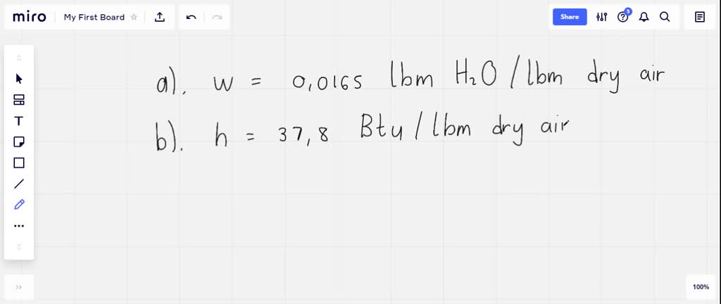 SOLVED:A room contains air at 1 atm, 82^∘ F, and 70 percent relative ...