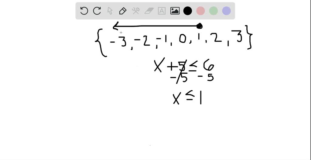 SOLVED Determine Which Numbers In The Set 3 2 1 0 1 2 3 Are