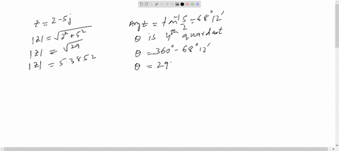⏩SOLVED:Determine the fifth roots of (2-i 5), giving the results in ...