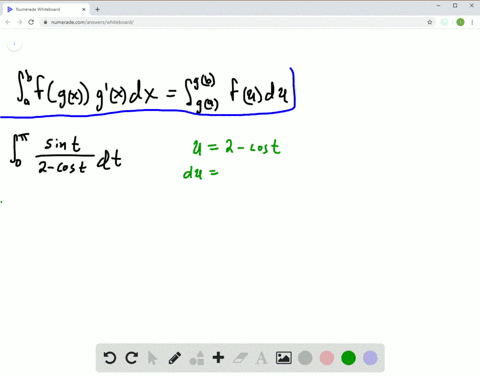 ⏩SOLVED:Use the Substitution Formula in Theorem 7 to evaluate the… | Numerade