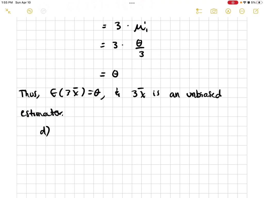 Estimate The Unknown Parameter θfrom A Sample 3 3 3 3 3 7 7 7 Drawn From A Discrete Distribution