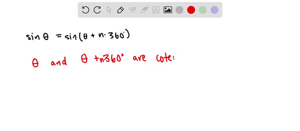 Why are both the sine of zero and the sine of 360^∘ equal to 0 ? | Numerade
