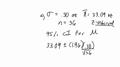 SOLVED:Your bakery produces loaves of bread with "1 pound" written on ...