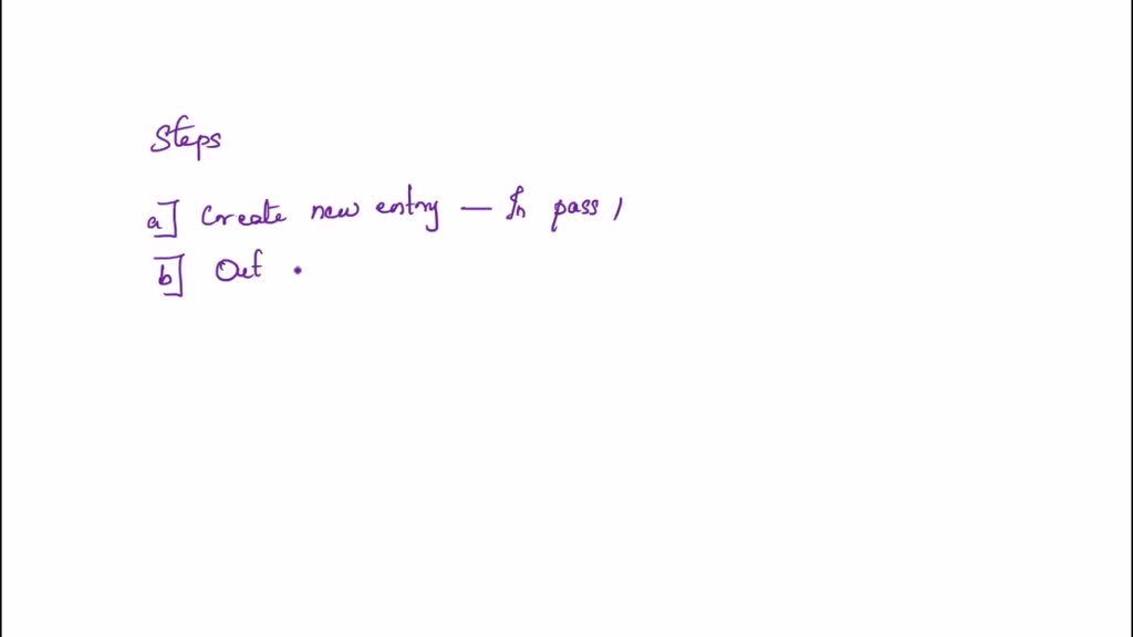 SOLVED:Suppose that you have a two-pass assembler that is written ... SOLVED:Suppose that you have a two-pass assembler that is written ...