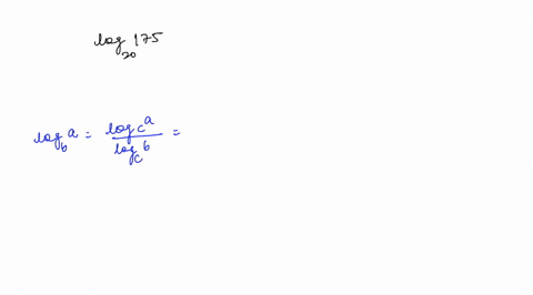 SOLVED:Evaluate the logarithm using the change-of-base formula. Round ...