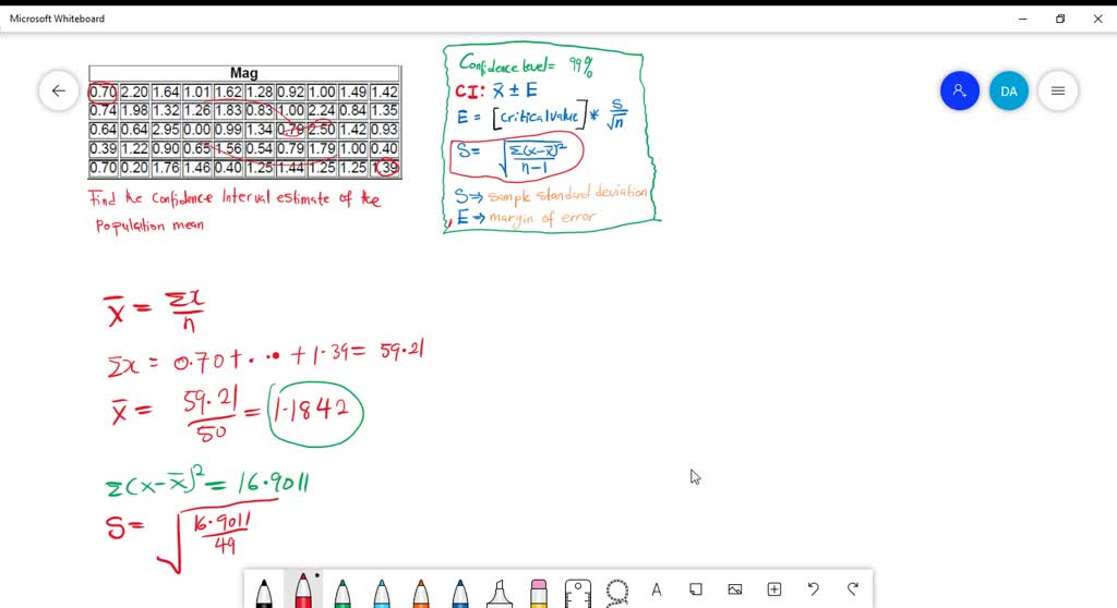 ⏩SOLVED:Use the earthquake magnitudes listed in Data Set 16 from… | Numerade