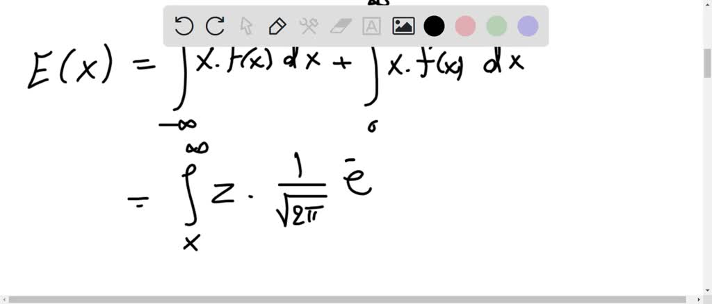 Determine the expectation value E(x) using the probability density for ...