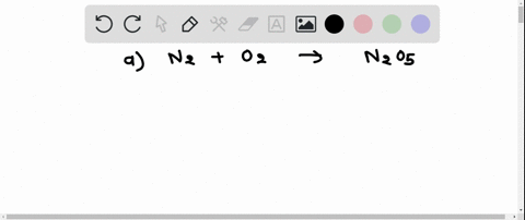 SOLVED: Write a balanced equation for each of the following combination ...
