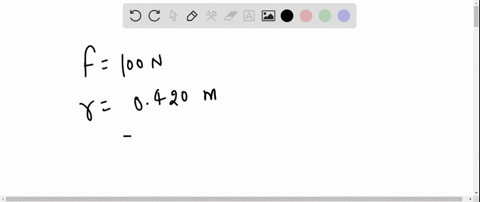 SOLVED:Assume that each force is applied perpendicular to the torque ...