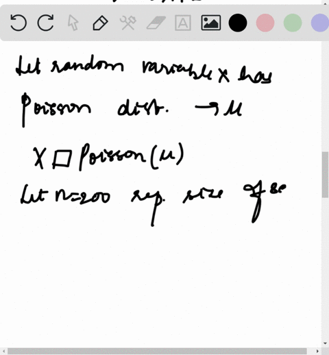 ⏩SOLVED:It is known that a random variable X has a Poisson… | Numerade