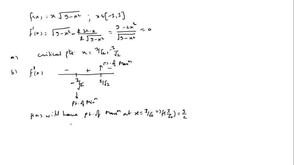 a Find The Critical Numbers Of The Function F x X8 SolvedLib
