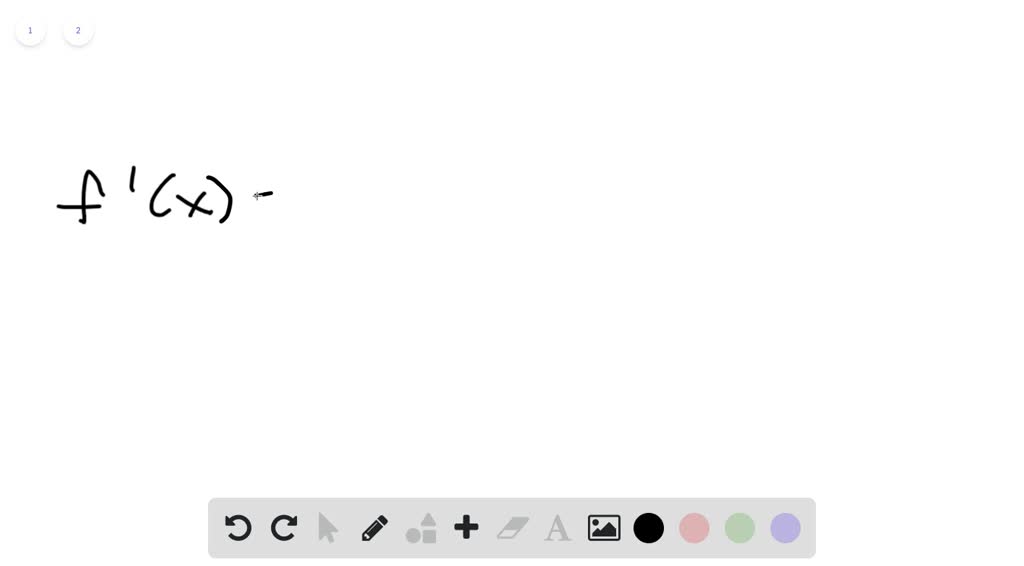 SOLVED:Differentiate. f(x)=(x)/(x+(c)/(x))