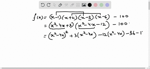 SOLVED:The equation f(x)=0 has (a) all four distinct roots (b) three ...