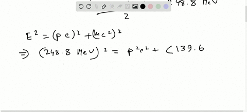 ⏩SOLVED:A Ks^0 particle at rest decays into a π^+ and a π^- . The ...