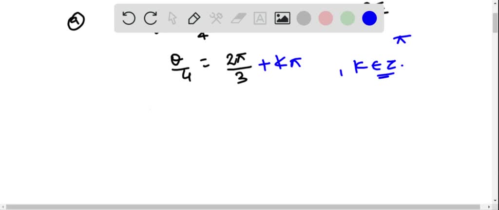 SOLVED:Solving Trigonometric Equations Involving a Multiple of an Angle An equation is given. (a ...