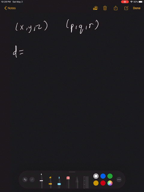 SOLVED:In Exercises 5-8, compute the distance between the points. (x, y ... SOLVED:In Exercises 5-8, compute the distance between the points. (x, y ...
