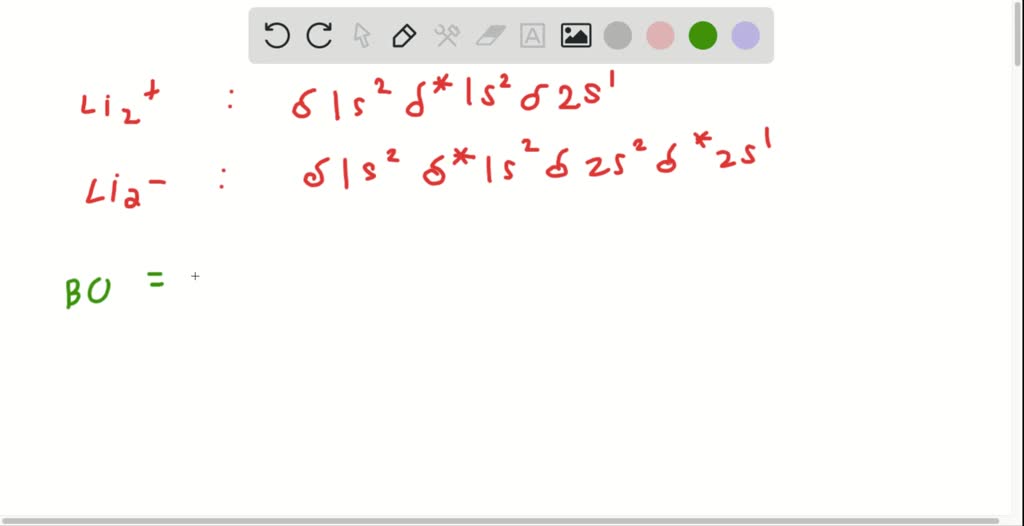 SOLVED:Give the electron configurations for the ions Li2^+ and Li2^- in ...