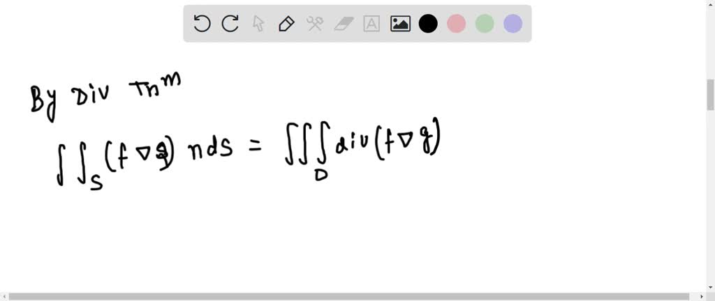 Let S be a regular region in ℝ^2 with piecewise smooth boundary, and let f and g be functions of ...