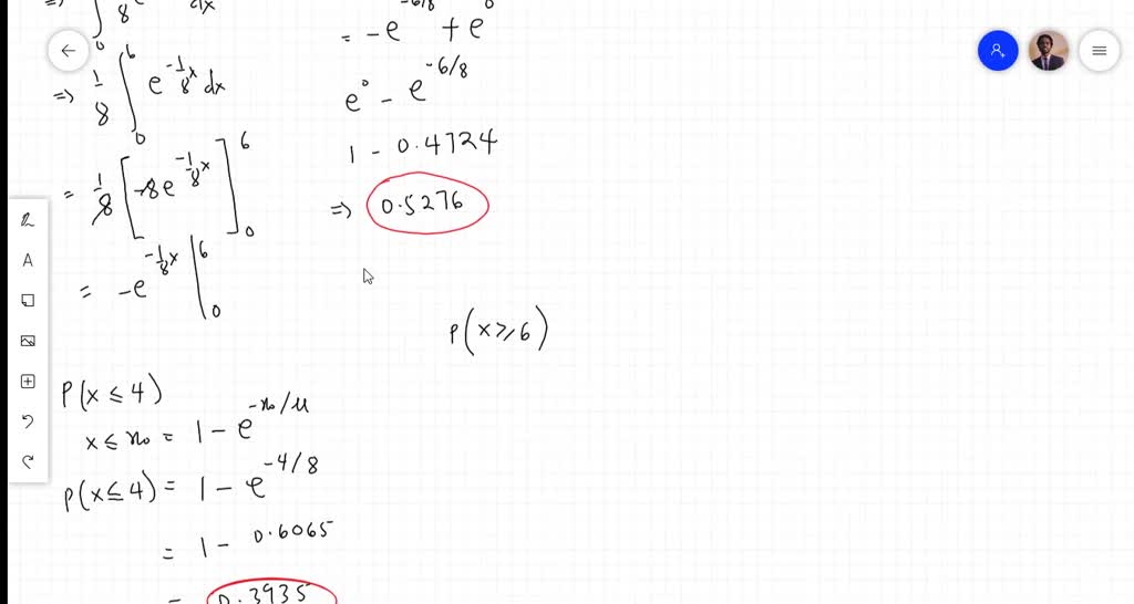 SOLVED:Consider the following exponential probability density function ...