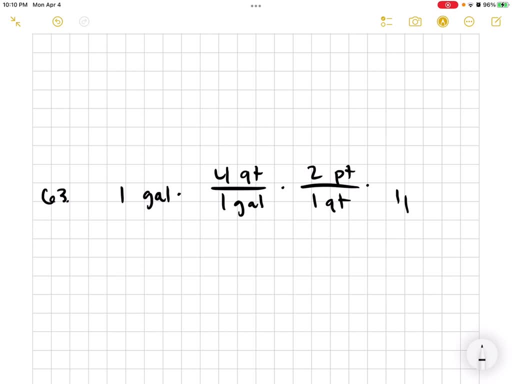 ⏩SOLVED:Convert the units of capacity. 1 gal = | Numerade