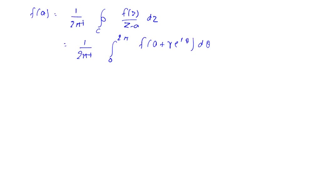 Show that a harmonic function u(x, y) is equal at every point a to its average value on an ...