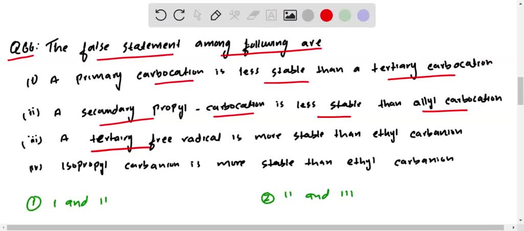 ⏩SOLVED:The false statements among the following are (1) Λprimary… | Numerade
