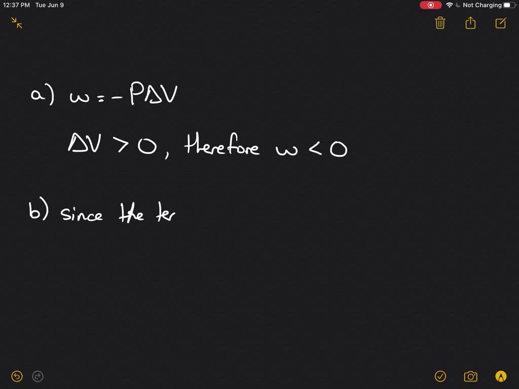 SOLVED:Imagine a reaction that results in a change in both volume and temperature: (a) Has any ...
