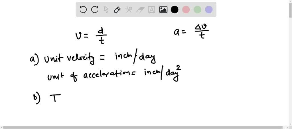 SOLVED:Suppose that we choose inches as our basic unit of distance and ...