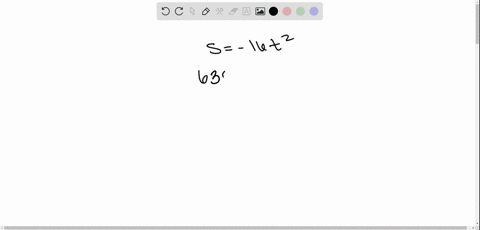 SOLVED:Time of a Free Fall. The formulas =16 t^2 is used to approximate ...