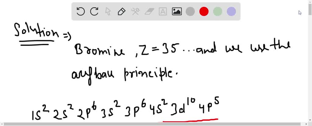 SOLVED:What is the outermost subshell for bromine, Br?