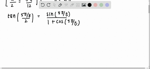 SOLVED:Half Angle Formulas Use an appropriate Half-Angle Formula to ...