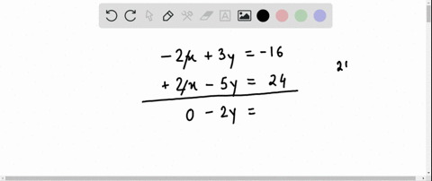 ⏩SOLVED:Solve each system by elimination. If the system is… | Numerade