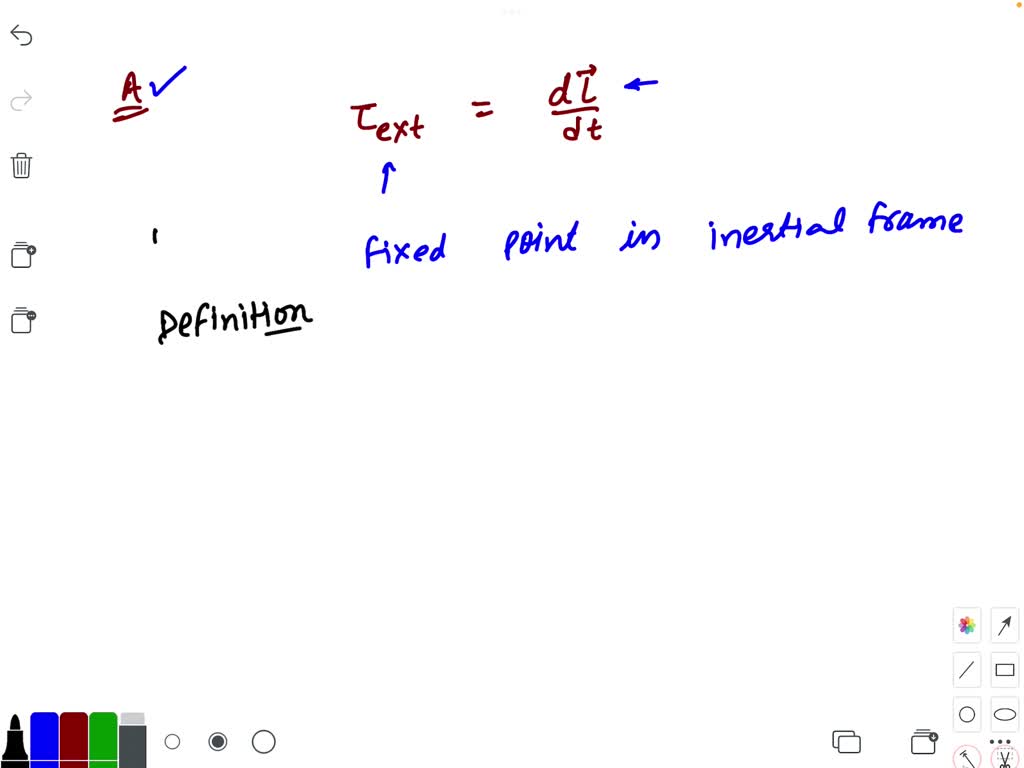 SOLVED:Assertion: Net external torque (τext) on a system of particles ...