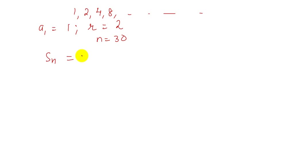 SOLVED: Usar una serie geométrica En los ejercicios 83 a 86, utilice la ...