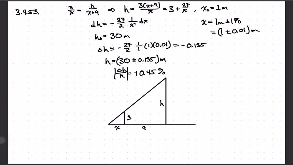 SOLVED: To find the height of a building, the length of the shadow of a ...