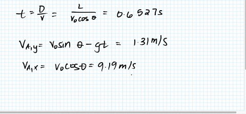 ⏩SOLVED:The wad of clay A is projected as shown at the same instant ...