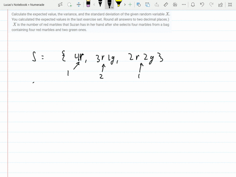 ⏩SOLVED:Calculate the expected value, the variance, and the standard… | Numerade