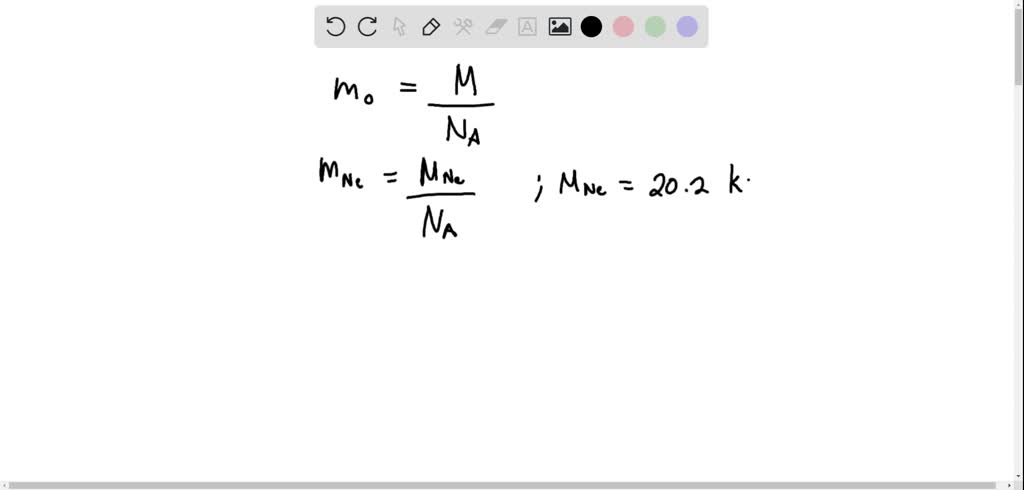 SOLVED:Find the mass of a neon atom. The atomic mass of neon is 20.2 kg ...